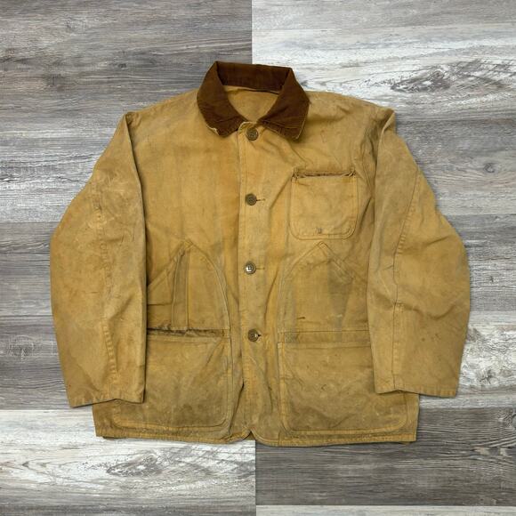 American Vintage | Jackets & Coats | Vintage Sears Roebuck Mens Tan ...